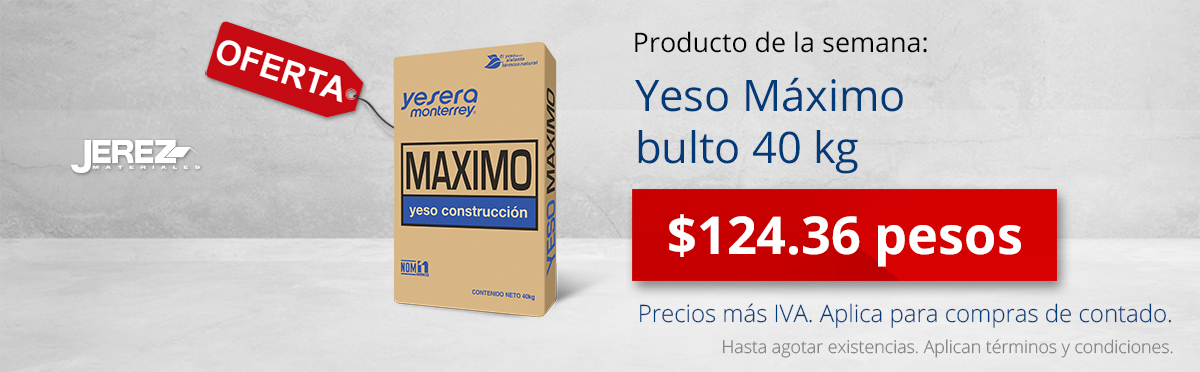 Promocion de la semana yeso maximo Jerez | Materiales Jerez